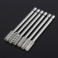 China Tungsten Carbide Rotary Burr 6mm Shank Single Double Cut Type B for sale