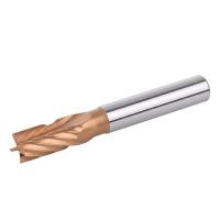 China 3 Flute Carbide End Mill 6mm for Steel Aluminum HRC 45-65 for sale
