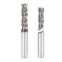 China 4mm Carbide Flat End Mill 3 Flutes HRC 45-65 for Stainless Steel for sale