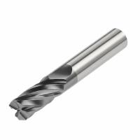 China 4 Flute Carbide End Mill 1-20mm Diameter HRC45-65 for sale