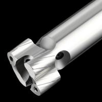 China HRC 45 Carbide End Mill 16mm Shank 2-6 Flutes for CNC for sale