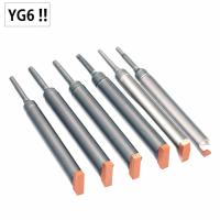 China YG6 YG8 Tungsten Carbide Brazed Tips for Drilling Tools for sale