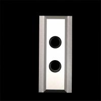 China Custom Tungsten Carbide Fiber Cutting Blade 74.5x15.5mm for Textile Industry for sale