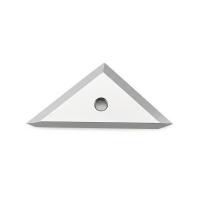 China Custom Cemented Tungsten Carbide Alloy Triangle Slitting Blade with YG8/YG9C/YG11C Grade for Industrial Machine Knife for sale