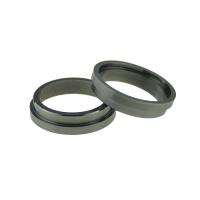 China Custom Glossy Black High Density Tungsten Carbide Seal Ring for Mechanical Equipment Sealing for sale