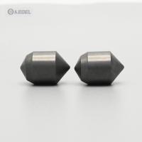 China Custom Double Cone Head Cemented Carbide Buttons with Glossy Surface and High Density for Oil and Gas Industry for sale