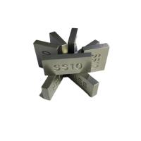 China Customized YG8 Alloy Tungsten Carbide Brazed Tips with Density 14.75 g/cm³ Hardness 90.0 HRA and TRS 3200 Mpa for sale
