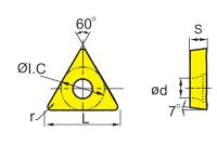 China Long Life TNMG CNC Insert with 75° T Angle and 0° N Angle for High Precision ±0.08-±0.18 M Tolerance Turning for sale