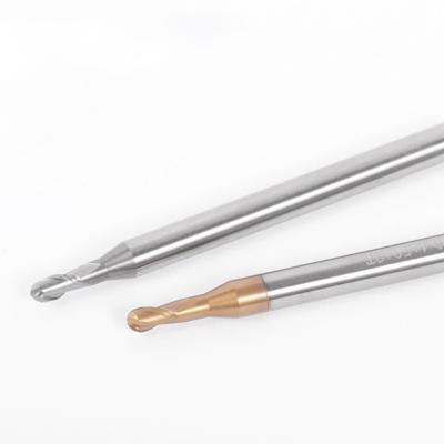 China Tungsten Carbide End Mill with 2-8mm Flute Length, 4mm Shank Diameter, and 50mm Overall Length for Precision Machining for sale