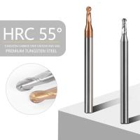 China Tungsten Carbide End Mill with 2-8mm Flute Length, 4mm Shank Diameter, and 50mm Overall Length for Precision Machining for sale