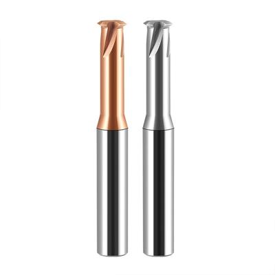 China Single-Thread Milling Cutter with Single-Tooth Design for M2, M3, M4, M6 Threads in COPPER, ALLOY STEEL, ORDINARY STEEL, CAST IRON for sale