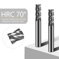 China 35° Helix Angle 0.6um Grain Size 1-12mm Cutting Diameter Tungsten Carbide End Mill for CNC Machining for sale
