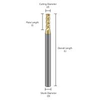 China 70° Hardness HRC 4-Flute Tungsten Carbide End Mill with Alnovz3 Coating Specialized for Stainless Steel CNC Milling Cutter for sale