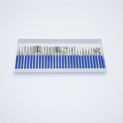 China 30 Different Shapes High Precision High Hardness Carbide Rotary Burr Tungsten Carbide Burr Set for sale