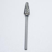 China 3mm Type L High Precision Bright Uncoated Carbide Rotary Burr for Metal Machining for sale