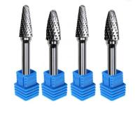 China 3mm Carbide Rotary Burr Set 14pc Long Shank for Polishing for sale