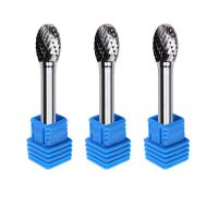 China 6mm Tungsten Carbide Burr 1/4 Inch Shank for Metal Polishing for sale