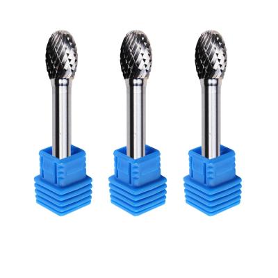 China 6mm Tungsten Carbide Burr 1/4 Inch Shank for Metal Polishing for sale