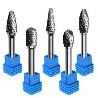 China Tungsten Carbide Rotary Burr 3mm 6mm Single Double Cut for Wood Metal for sale