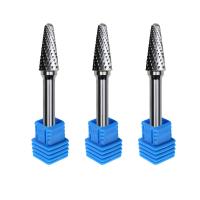 China Tungsten Carbide Burr 3mm Double Cut Rotary Cutter for Wood Metal for sale
