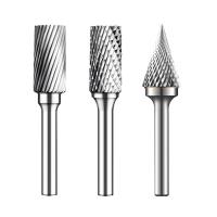 China Tungsten Carbide Burr 1/4 Shank for Metal Deburring 4-25mm Head for sale