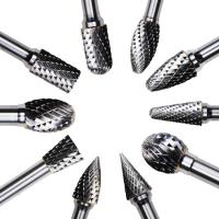 China 3mm 6mm Shank Tungsten Carbide Rotary Burr for Metal Wood for sale