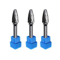 China Tungsten Carbide Burr 6mm Shank for Metal Wood Plastic for sale