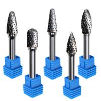 China Tungsten Carbide Rotary Burr 1/4 Shank for Metal Wood Plastic for sale