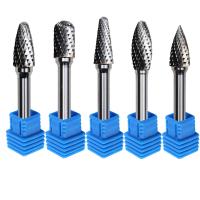 China Tungsten Carbide Rotary Burr 1/4 Shank for Metal Carving for sale