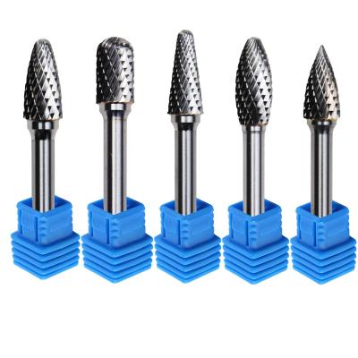 China Tungsten Carbide Rotary Burr 1/4 Shank for Metal Carving for sale