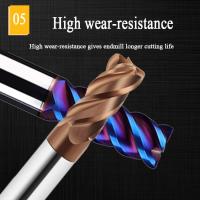 China 4 Flute Tungsten Carbide End Mill for sale