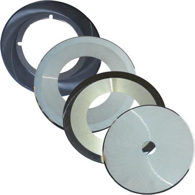 China Tungsten Carbide Slitting Blade 20-400mm Outer Diameter Mirror Surface for sale