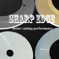 China Tungsten Carbide Slitting Blade 20-400mm Outer Diameter Mirror Surface for sale