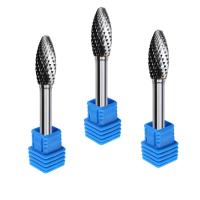 China 3mm Carbide Rotary Burr Set 14pc Long Shank for Polishing for sale
