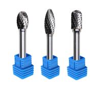 China 3mm Carbide Rotary Burr Set 14pc Long Shank for Polishing for sale