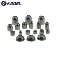 China YG8 Polished Tungsten Carbide Buttons 10.2mm Dome Top for Oil Drilling for sale