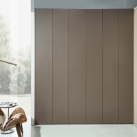 China Fitted Coffee Cabinet 22mm Modern Wardrobe Closets Six Doors for sale