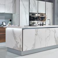 China Modern Home Furniture Whole Set 18mm Modular Kitchen Cabinets Cupboard Particle Board for sale