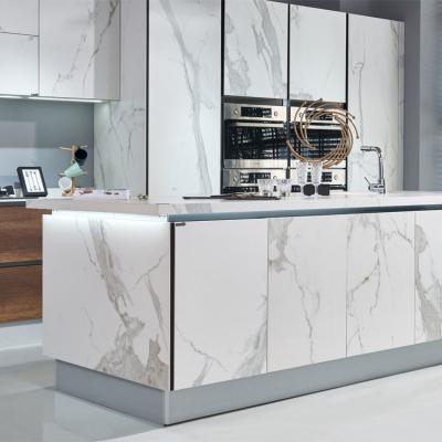 China Modern Home Furniture Whole Set 18mm Modular Kitchen Cabinets Cupboard Particle Board for sale