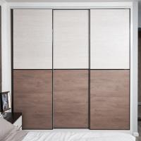 China Water Proof Bedroom Built In Wardrobes With Sliding Doors for sale