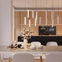 China Modern PVC High Gloss Acrylic Kitchen Cabinets Eco Friendly for sale