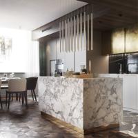 China MDF Wood Pantry Lacquer Modular Kitchen Cabinets Luxury for sale