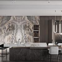 China E0 E1 PVC Kitchen Cabinets Modern Cabinet Set Membrane Particle Board for sale