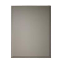 China Minimalist Cabinet Door Panels Flat Front Cabinet Doors Decoration PVC Wooden for sale