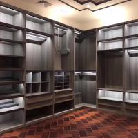China Modern Walk In Closet Furniture MDF Drawer 2.4m Bed Room Wardrobe Closets for sale