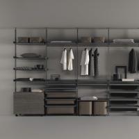 China Modular Custom Wooden Bedroom Walk In Modern Wardrobe Closets for sale