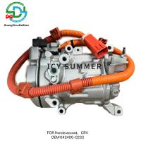 China 042400-0233 Hybrid AC Compressor / Electric Compressor For Honda Accord Honda CRV for sale