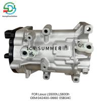 China 0424000660 EV Car AC Compressor For Lexus LS500h LS600h Automotive Cooling Compressor 042400-0660 for sale