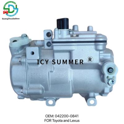 China 042200-0841 Hybrid Electric Vehicle Air Conditioning Compressor For Toyota And Lexus for sale
