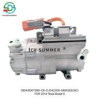 China 6007380-00-D 042200-0691 Hybrid Air Conditioning Compressor For Tesla Model S for sale